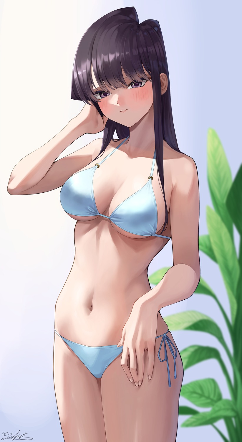 yuhi komi-san wa komyushou desu. komi shouko bikini swimsuits | #1099552 | yande.re